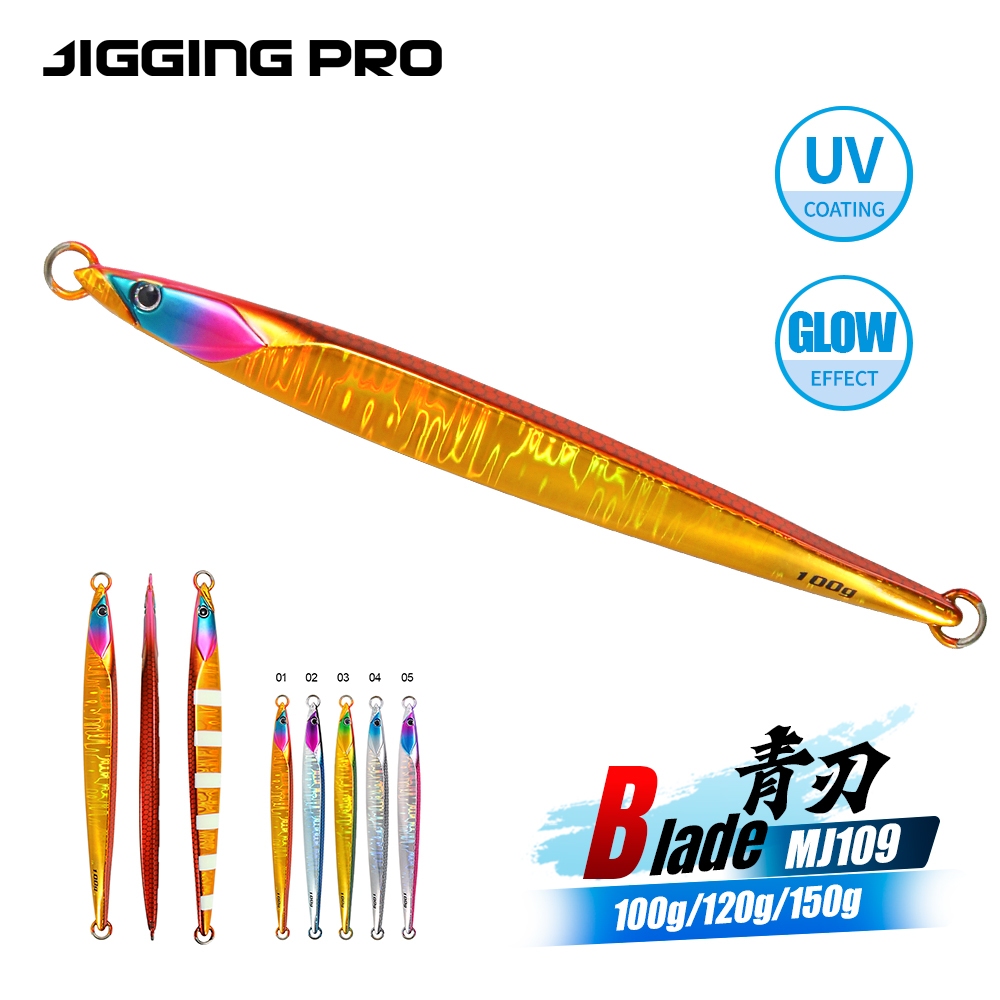 Jigging PRO 100g 120g 150g แนวตั้ง Jig ความเร็วโลหะ Jig ไม่สมมาตร Jigging Lure เหยื่อตกปลา ...