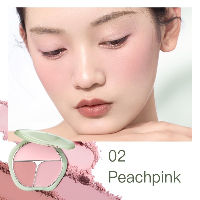 彩棠TIMAGE Blush Palette 3in1 บลัชออนพาเลท 3เฉดสี ปัดแก้ม ปัดแก้มผิวโกลว์ ...