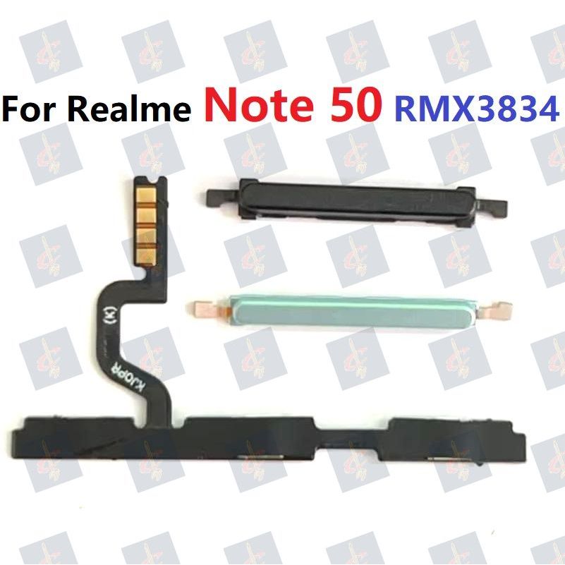 แพรสวิตช์ ปุ่มสวิทนอก ปุ่มเปิดปิด ปุ่มนอก สําหรับ Realme Note 50 ...