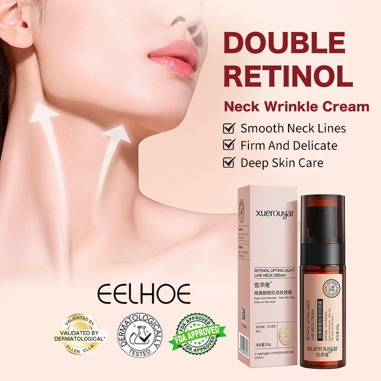 รับประกันอย่างเป็นทางการdouble retinol Neck Wrinkle cream Firming Neck ...