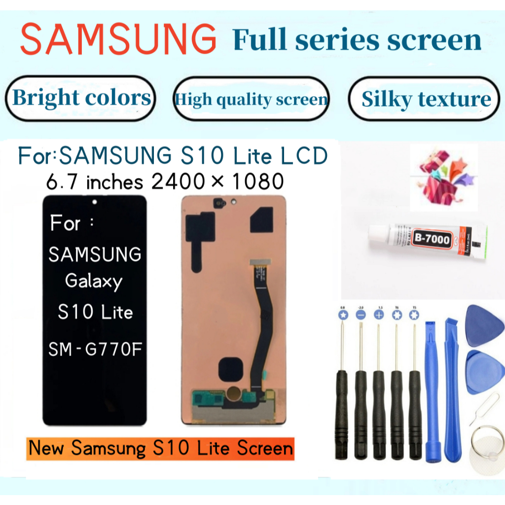 ยี่ห้อใหม่ Samsung Galaxy S10 Lite LCD SM-G770F หน้าจอสัมผัส | Shopee ...