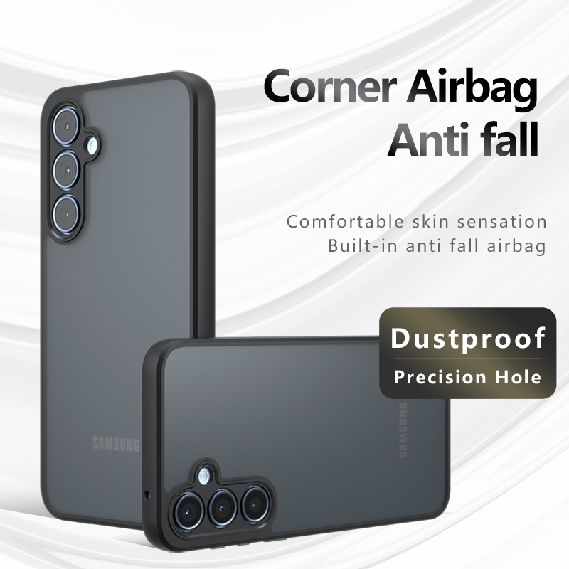 Hard สําหรับ Samsung Galaxy A56 A36 A26 A16 A06 A55 A54 A35 A24 A25 A15 A14 F15 M55 C55 4G 5G ...