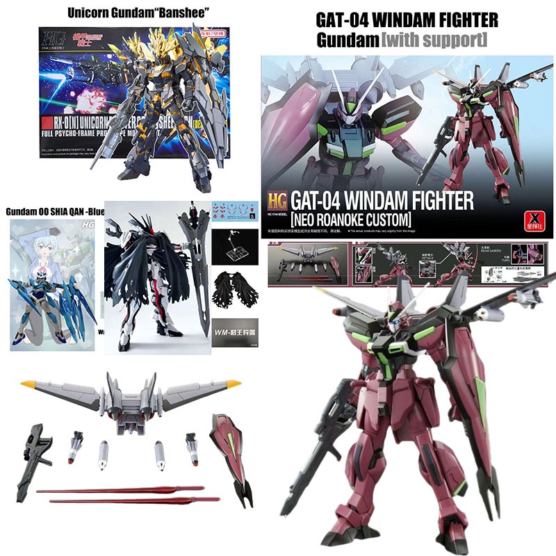 ใหม่ Gundam HG Zaku 2 Windam Fighter Neo JJ Shia HGUC 175 Unicorn ...