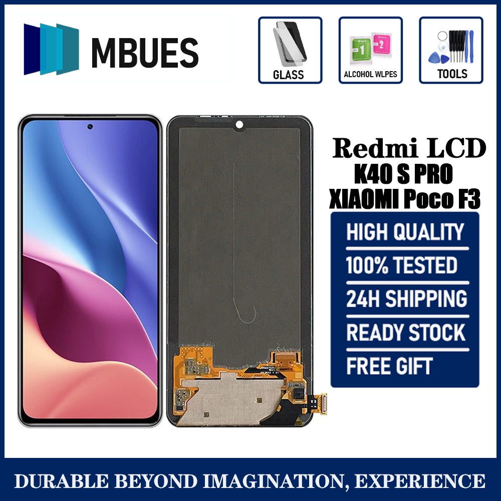 Xiaomi REDMI Poco F3 LCD K40 K40S K40 Pro Pro+ M2012K11AC M2012K11AG เปลี่ยนหน้าจอสัมผัส LCD ...