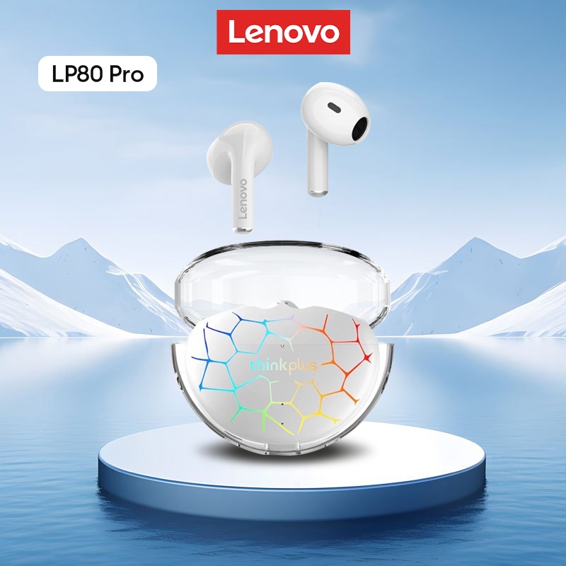 Lenovo LP80 Pro หูฟังไร ้ สายบลูทูธ ไฟ RGB ไร ้ สาย Low Delay เกม HIFI ...
