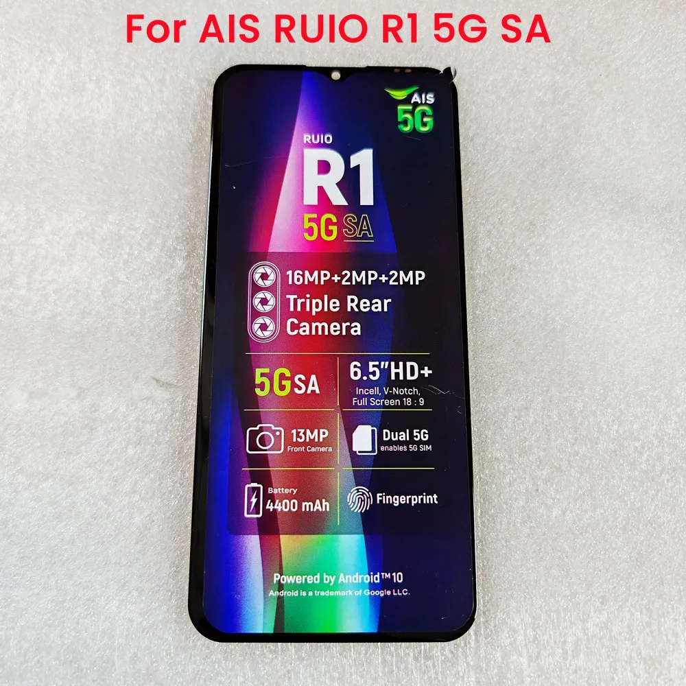 สําหรับ AIS RUIO R1 5G SA หน้าจอ LCD สําหรับ AIS RUIO R1 5G S6506 จอ ...