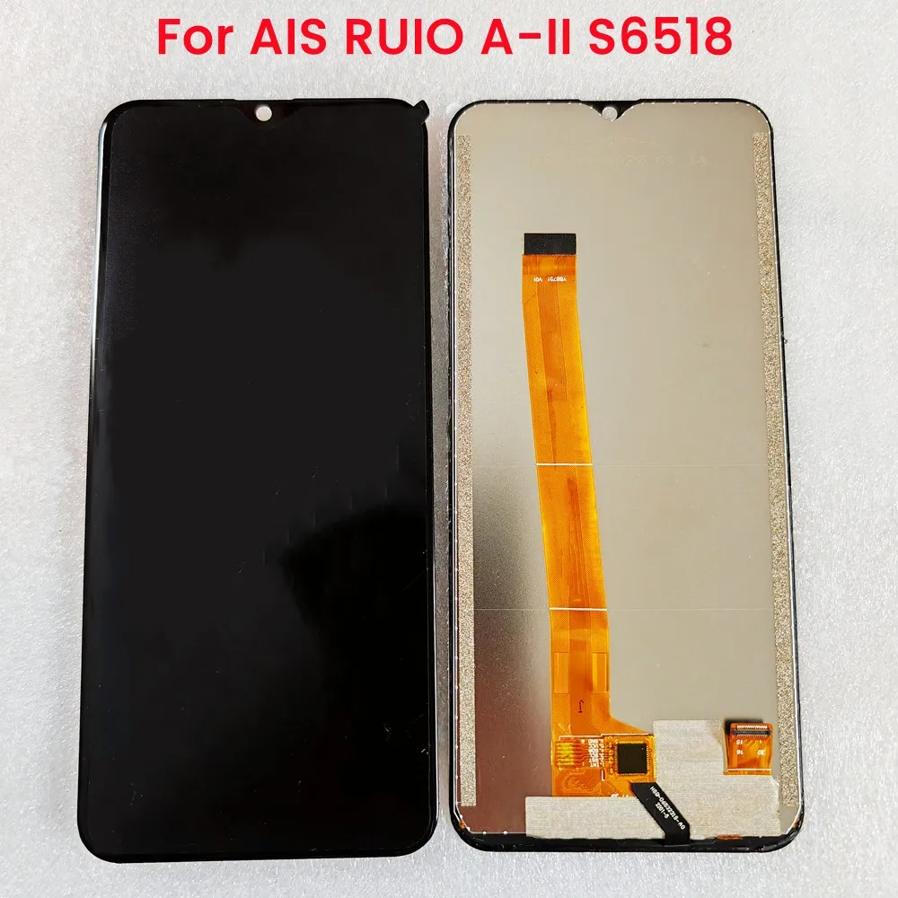 สําหรับ AIS RUIO S6518 A-II หน้าจอ LCD สําหรับ AIS RUIO S6518 จอแสดงผล ...