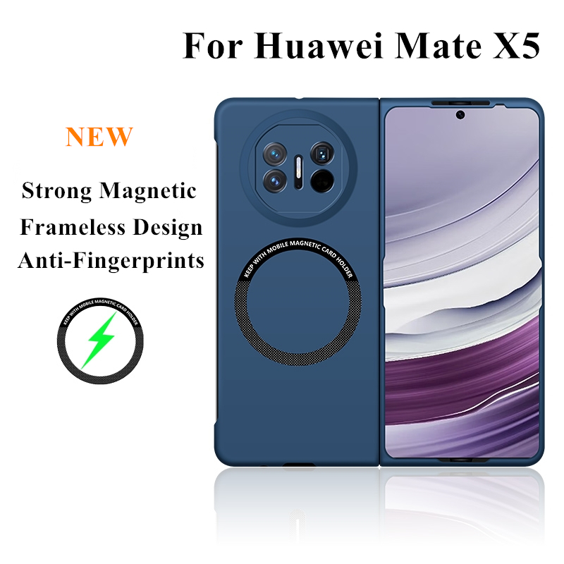 สําหรับ Huawei Honor Magic V3 VS V2 Mate X2 X3 X5 กรณี Slim Frameless Matte Hard PC ไร้สายชาร์จ ...