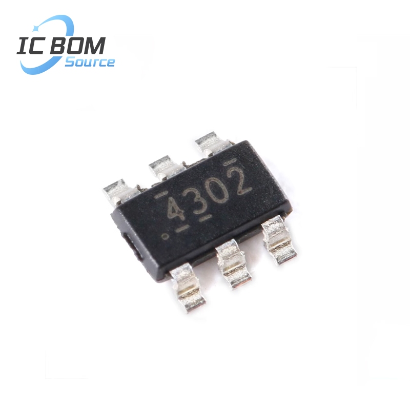 Tps54302ddcr SOT-23-6 อินพุต 4.5-V ถึง 28-V, เอาต์พุต 3A, ตัวแปลงสเต็ป ...