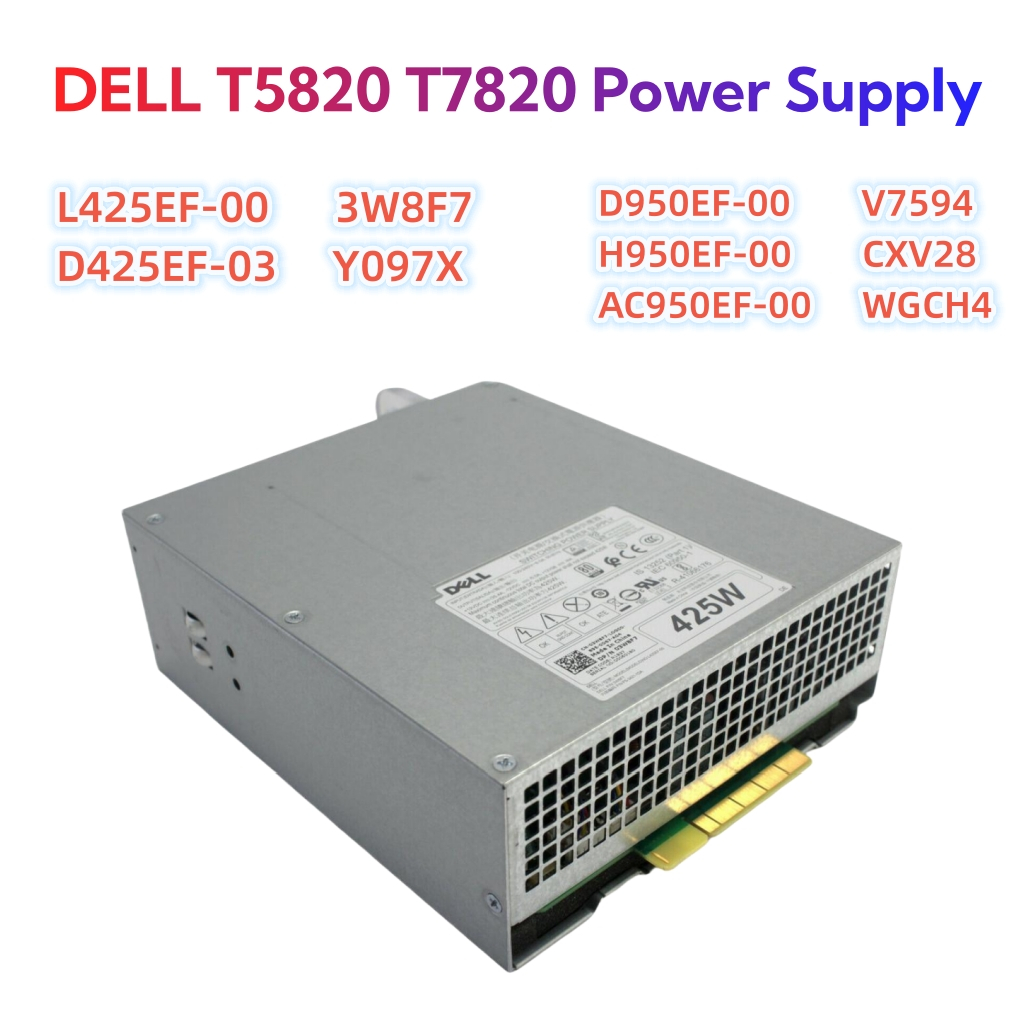 Dell 950W PSU สําหรับ T5820 T7820 workstation Power H950EF-00 D950EF-00 ...