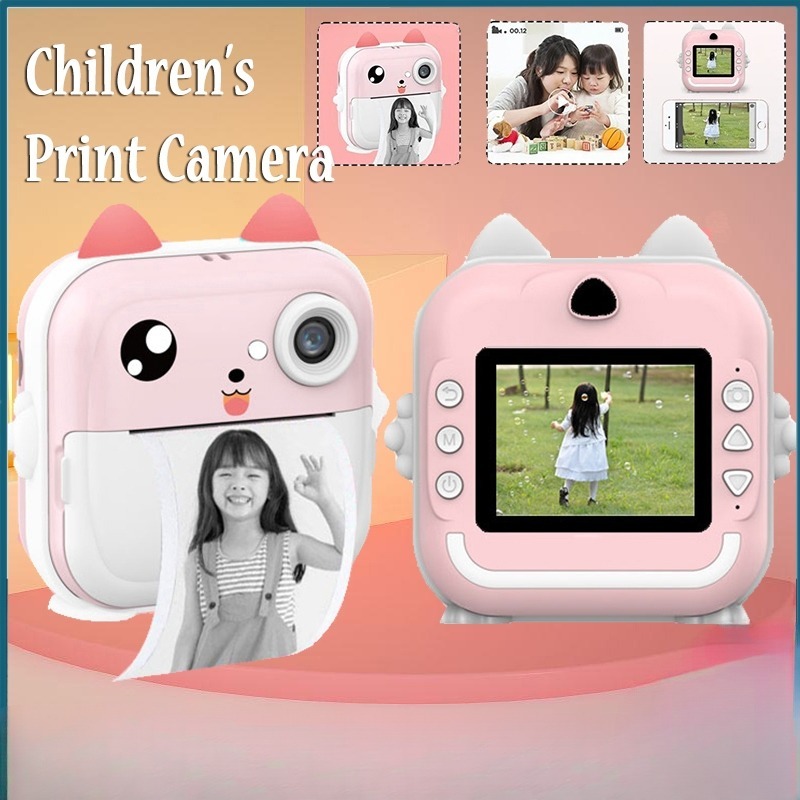 Q5 Kid Mini Digital Camera พิมพ์ทันที HD Photo Camera เครื่องพิมพ์ความ ...