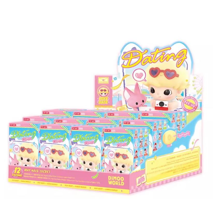 P POPMART DIMOO Dating Day Series Figure Mystery Box ของขวัญเครื ่ อง ...
