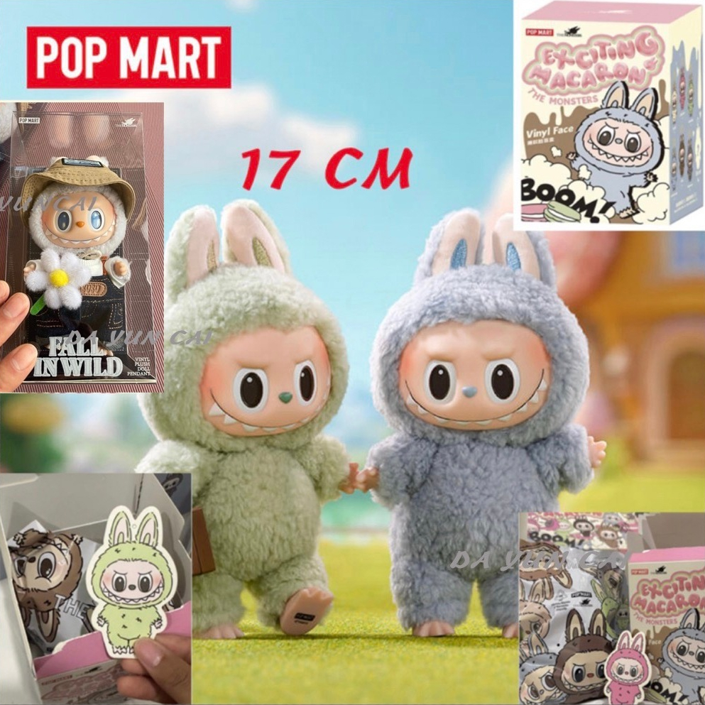 Popmart LABU Monster กระตุ้น Aaron Vinyl Facial Mystery Box สุ่ม/ยืนยัน ...