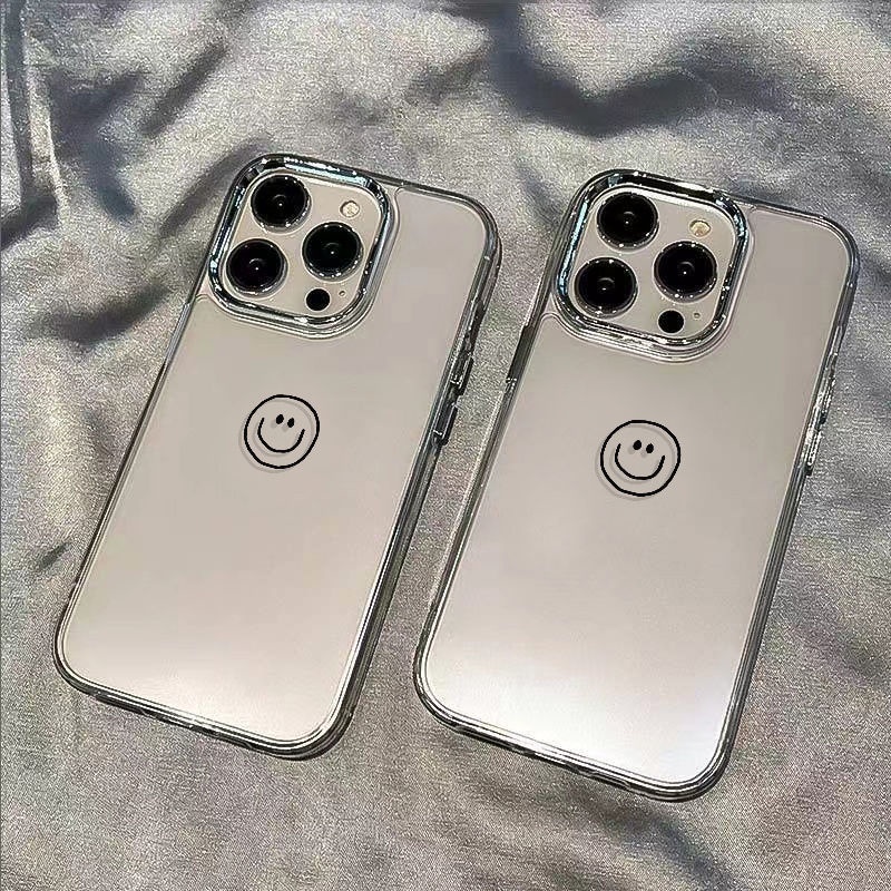 Smile face สําหรับ iPhone 16pro max 15 promax 15 14 plus 15 13 14 12 11 pro max xs max xr ...