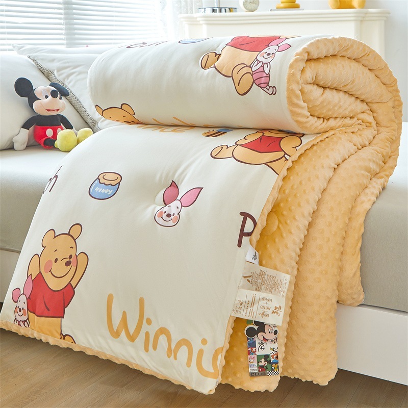 [Ten Beans] ผ้าห่ม ผ้าฝ้ายถัก และผ้ากํามะหยี่ ลายมิกกี้เมาส์ ซักทําความ ...