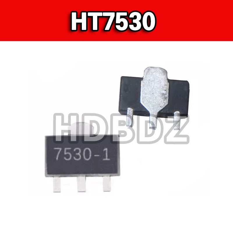 50pcs HT7533 HT7550-1 HT7536-1 HT7530 SMD SOT89 แรงดันไฟฟ้าต่ําความ ...