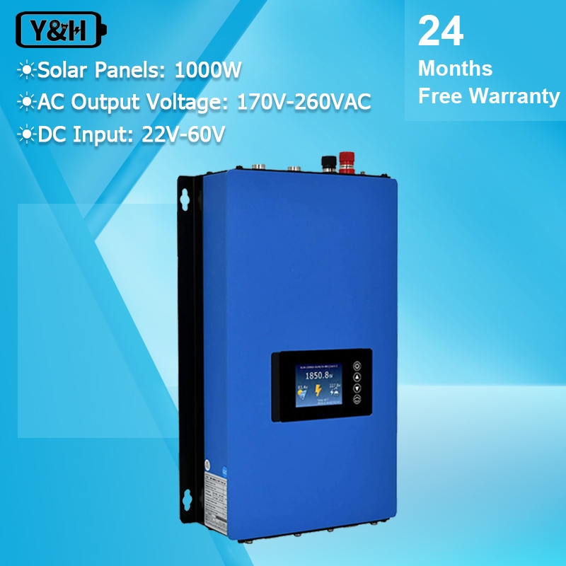 Y&H 1000W Grid Tie Inverter วางซ้อนกันได้พร้อม Power Limiter Sensor ...