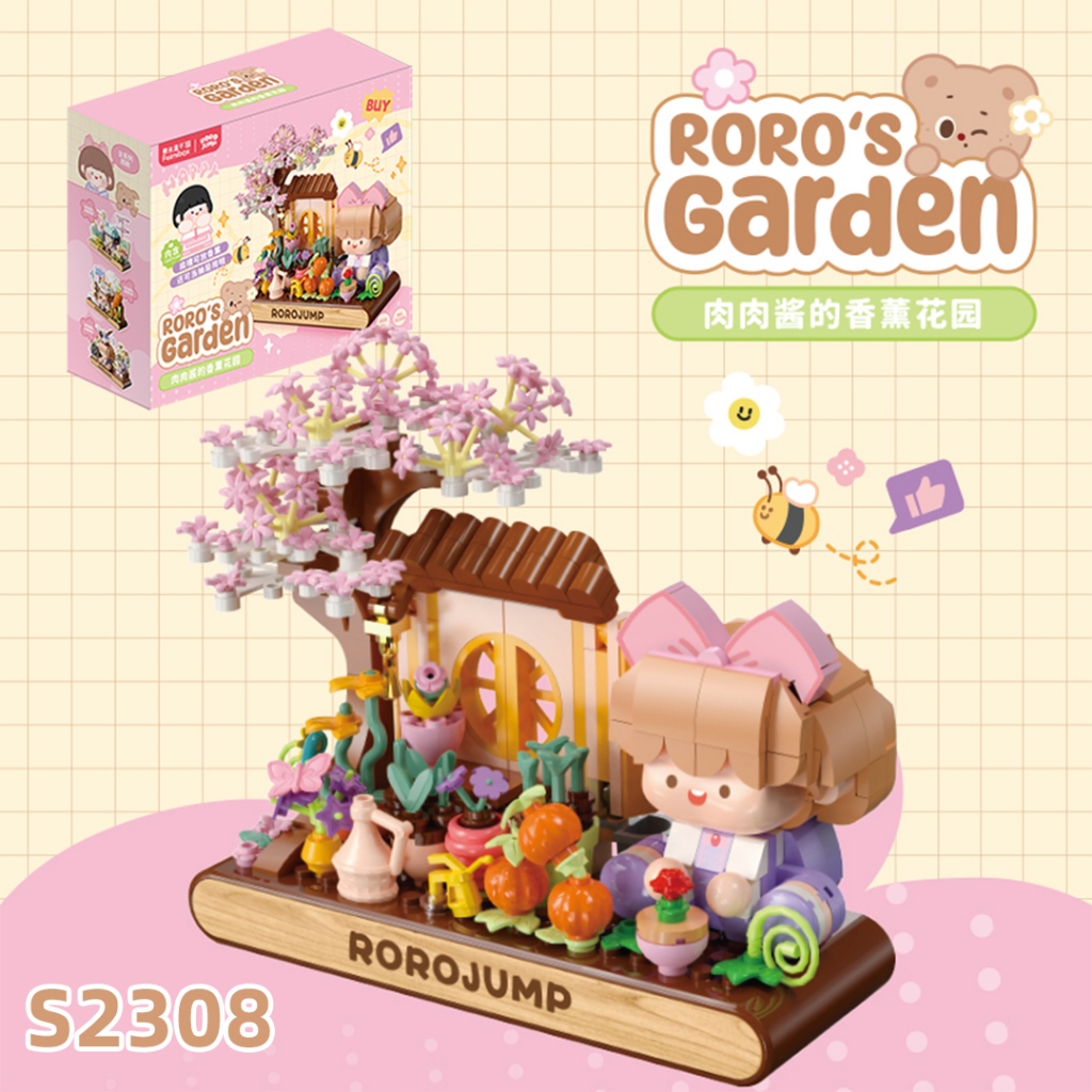 Pnlife บล็อก RORO JUMP Series เครื่องประดับตกแต่งอิฐการอนุญาตอย่างเป็น ...