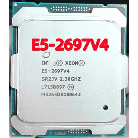 Yzx Xeon E5-2697V4 E5-2697 V4 2697V4 E5 2697 V4 SR2JV 2.30GHz 18-Cores ...