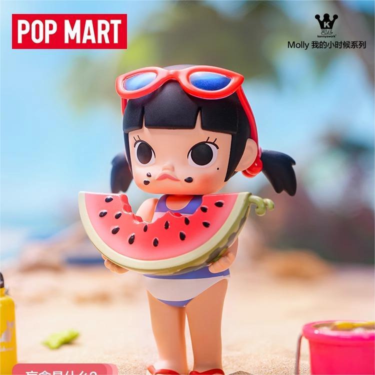 Popmart POPMART MOLLY My Childhood Series Figure Mystery Box ของเล ่ น ...