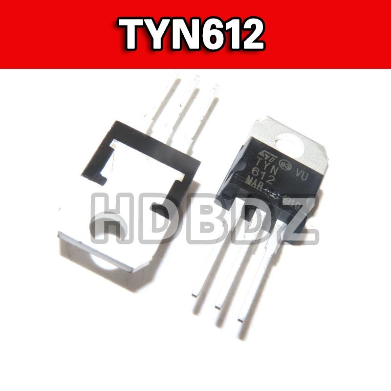 15pcs TYN612 TO220 600V 12A 1W ST เฟสเดียวควบคุมซิลิคอน Triode IC | Shopee Thailand