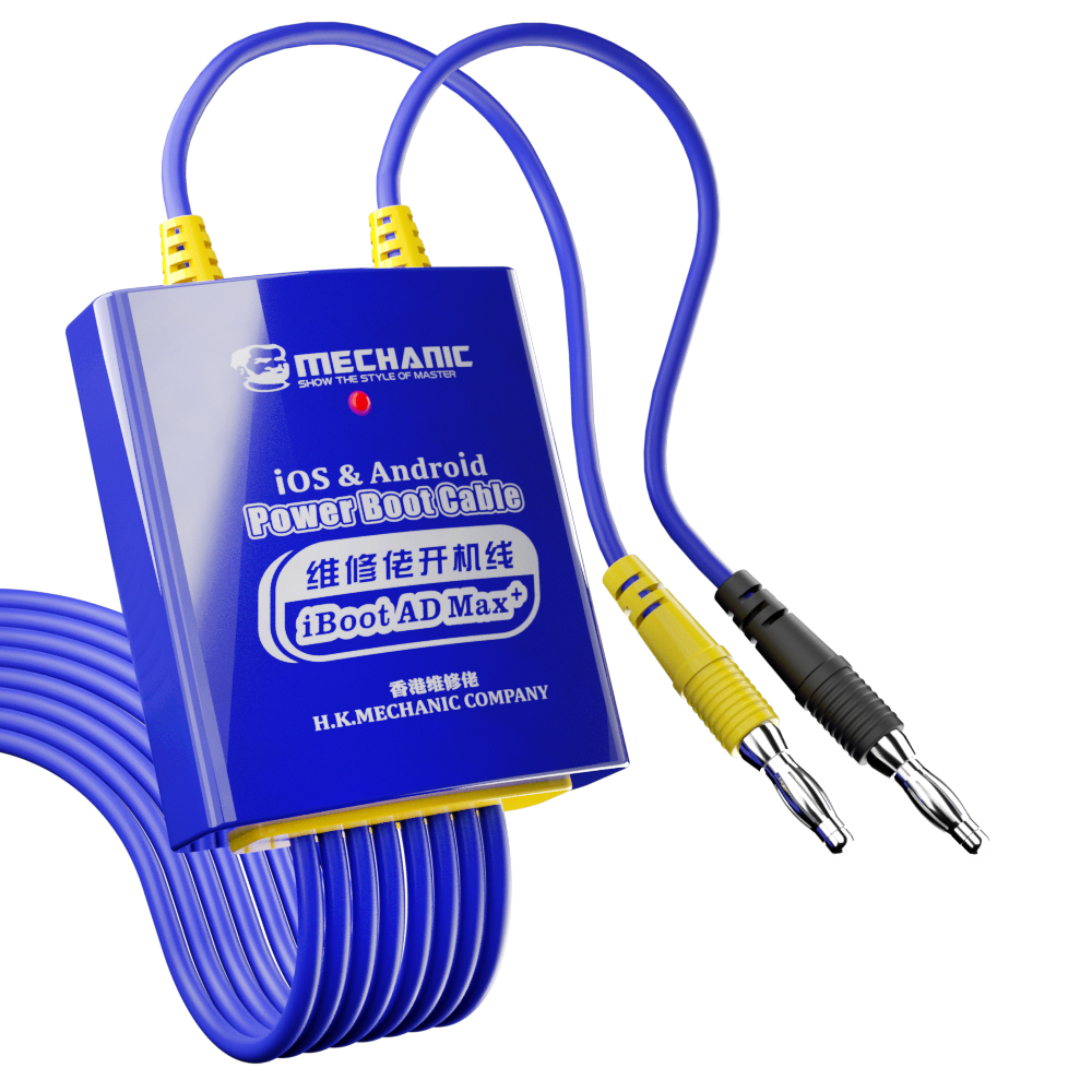 Mechanic iBoot AD Max สายเคเบิลทดสอบพาวเวอร์ซัพพลาย Android One Button ...