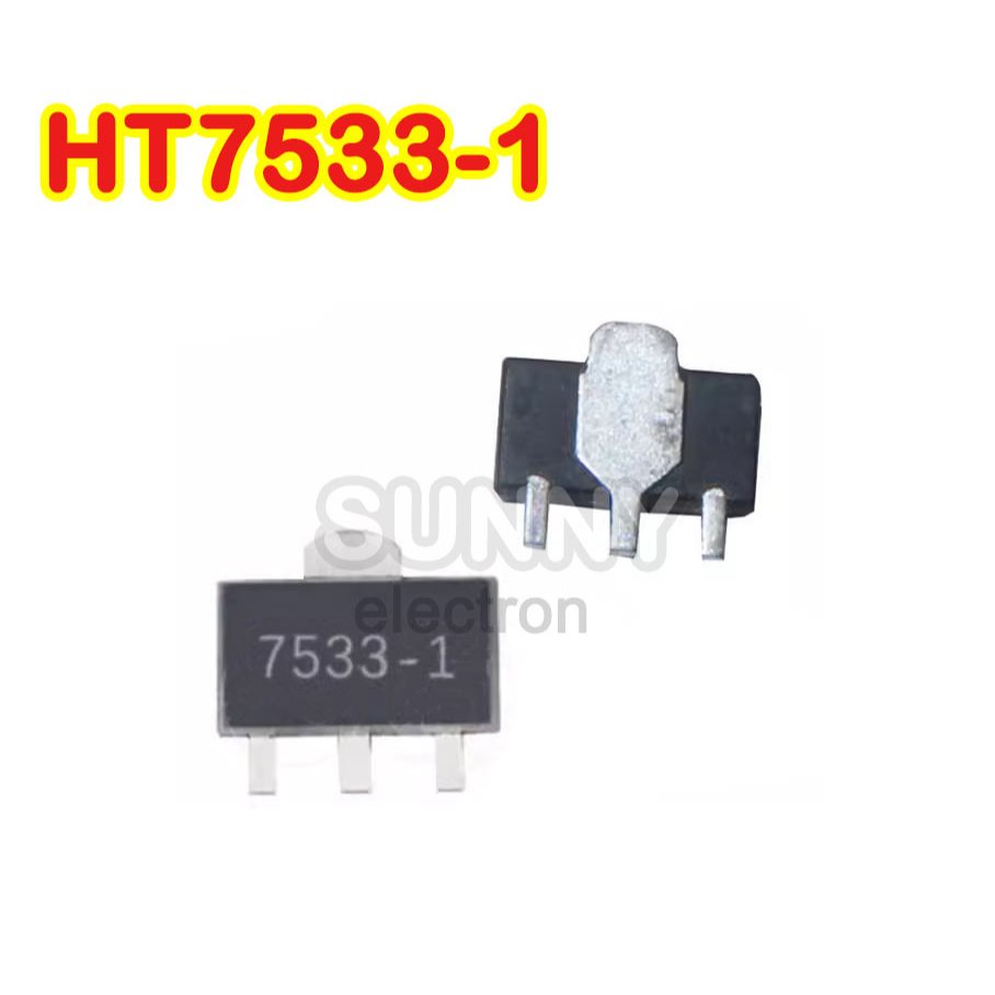 50PCS HT7533-1 HT7536-1 HT7530-1 HT7550-1 SOT-89 แรงดันไฟฟ ้ าต ่ ํา ...