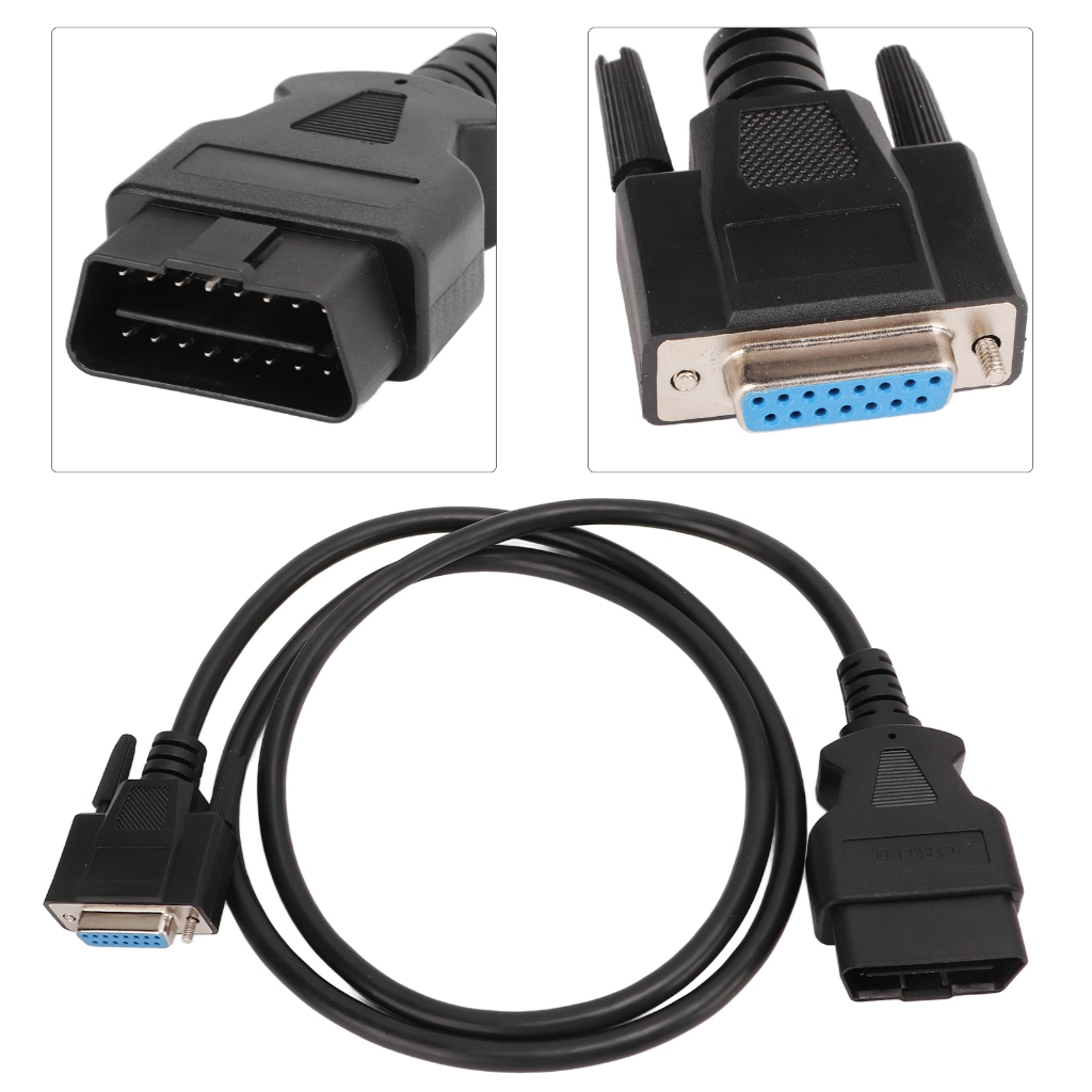 [ Lmc ] สาย OBD2 หลัก OBDII Test Diagnostic Connector Adapter Cable ...