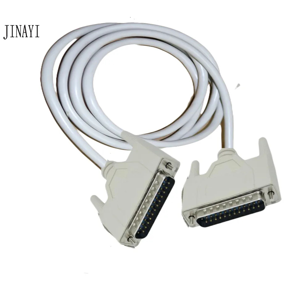 1pc 1.5m DB25 25 pin ชายหญิง D-SUB สัญญาณ Breakout Terminal Connector ...