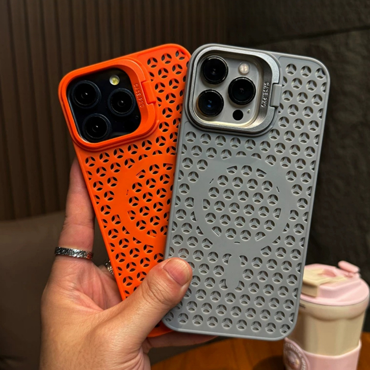 【Cellular cooling TPU soft case/Gray】เคส compatible for iphone 11 12 13 ...