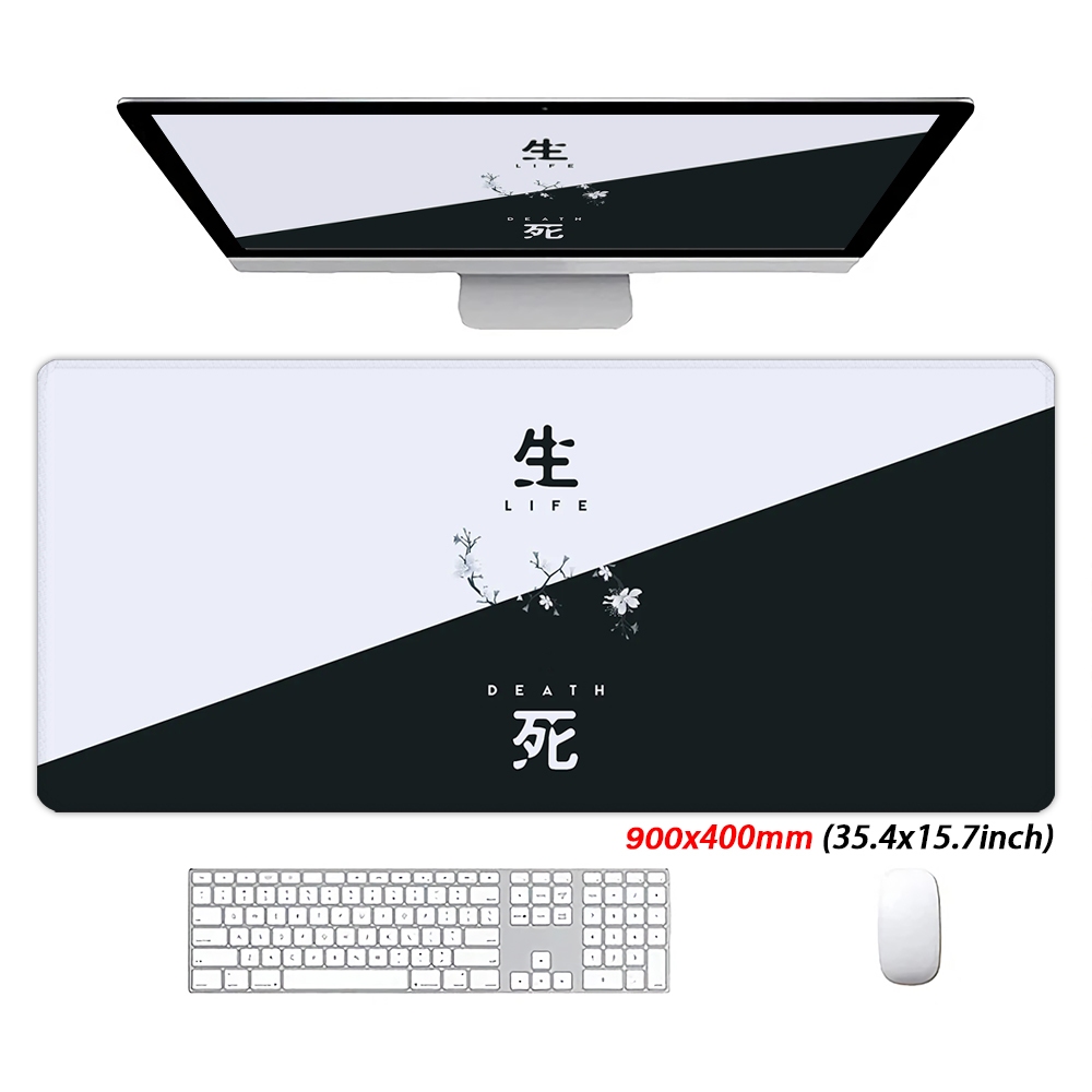 Xxl Death & Life แผ่นรองเมาส์สําหรับเล่นเกม Extended Mousepad กันน้ํา ...