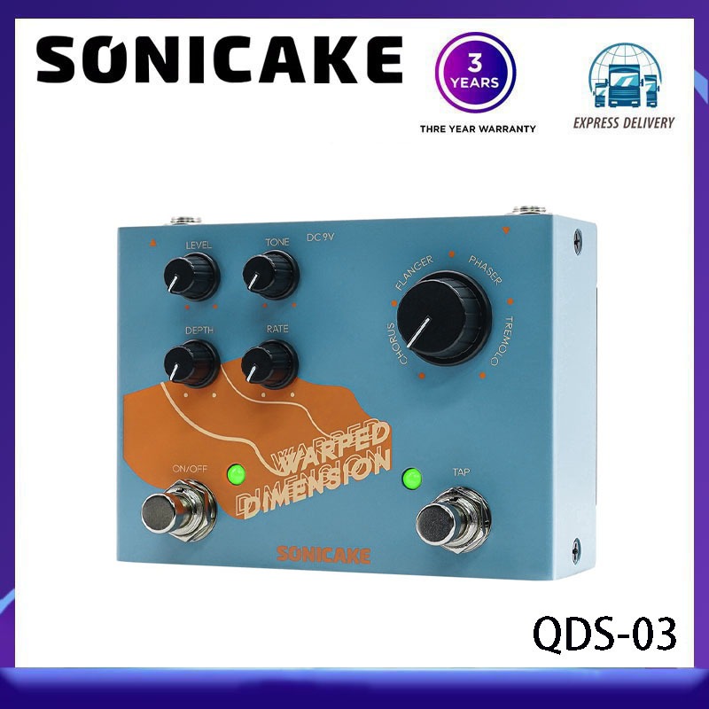 Sonicake QDS-03 Warped Dimension Digital Modulation กีตาร ์ Effects ...