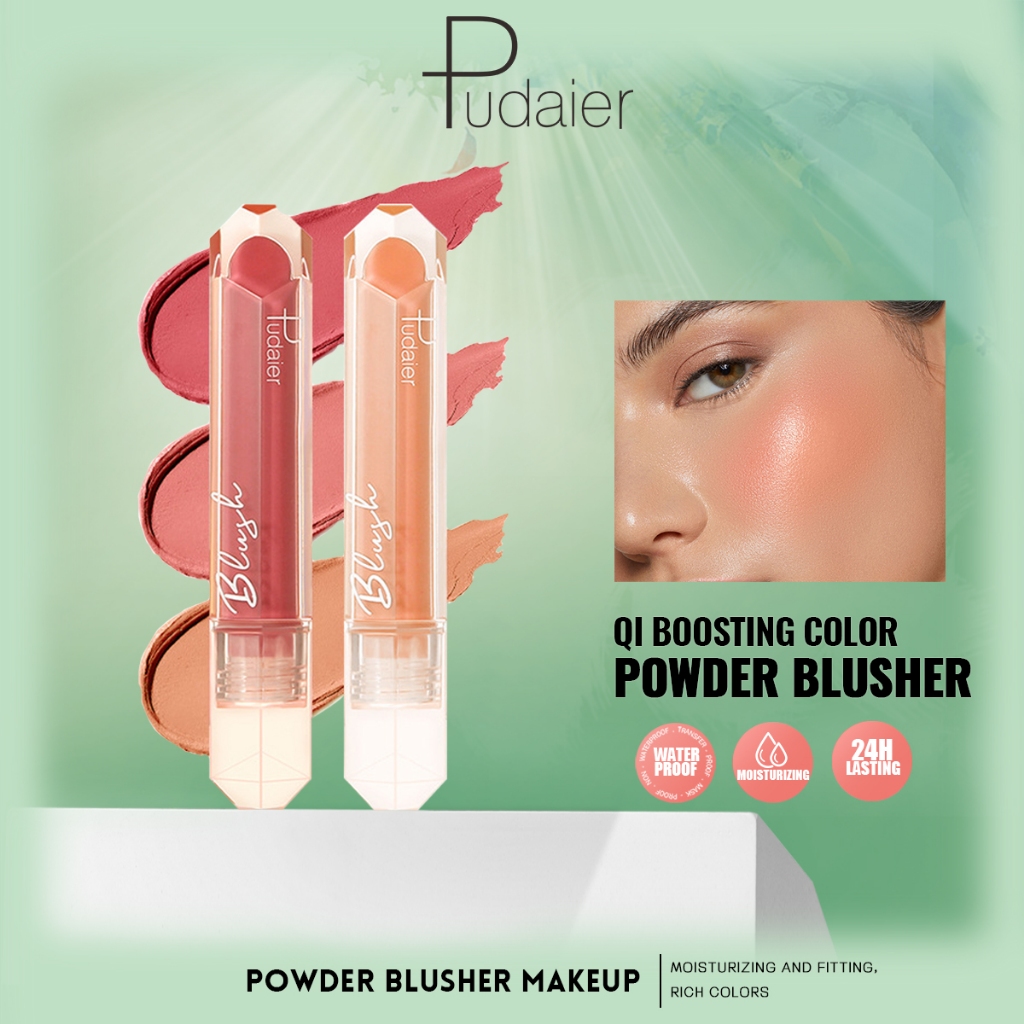 Pudaier High Pigment Blush Natural Liquid Blusher Face Matte MakeUp ...