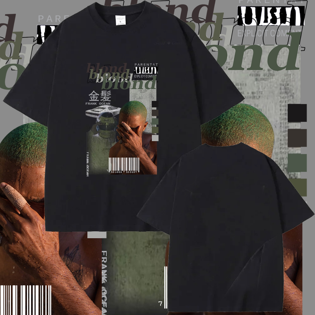 ใหม่ เสื้อ FRANK OCEAN Blond 2pac Tupac Hiphop Rap T-Shirt N0.027 ไม่ ...