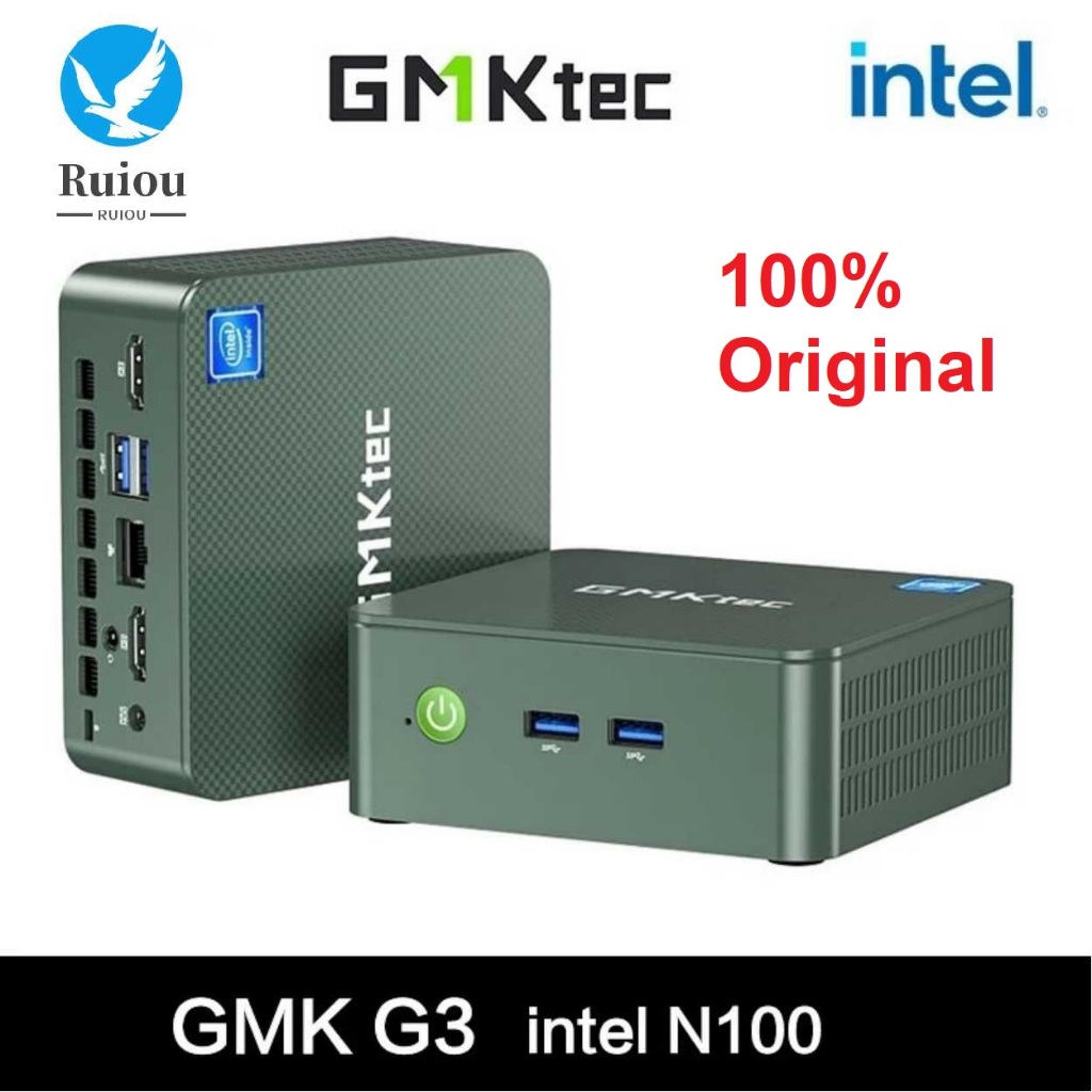 Gmktec G3 Mini PC Intel 12th Alder Lake N100 Windows 11 Pro DDR4 8GB ...