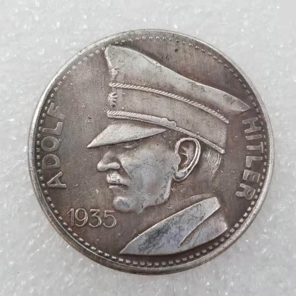 1935 เยอรมัน Adolf Hitler 5RM-1935 ของที่ระลึกเหรียญเงินเยอรมัน [คัดลอก ...