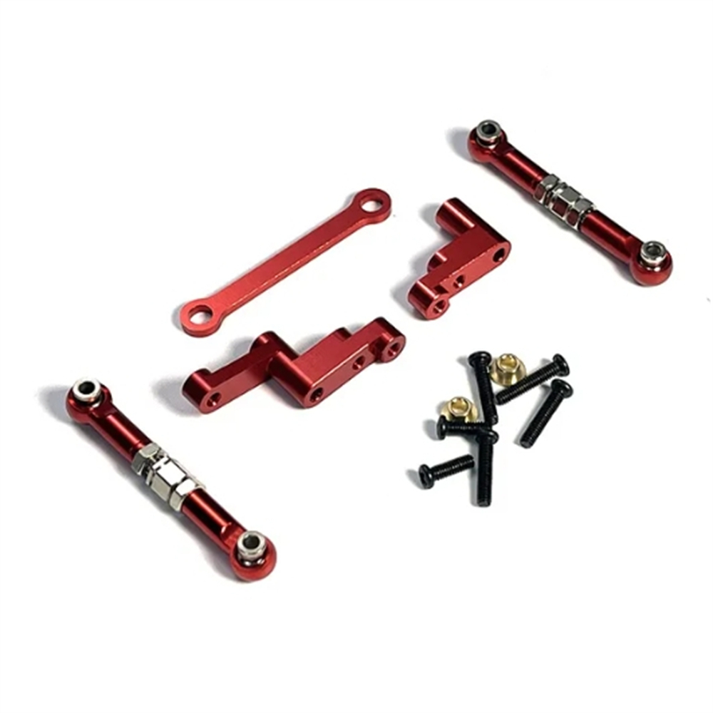 สําหรับ MJX Hyper Go 16207 16208 16209 16210 H16 H16BM 1/16 RC รถอะไหล่โลหะพวงมาลัย Tie Rod ...