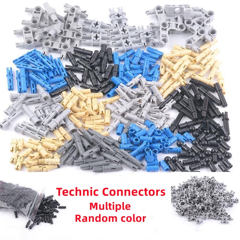 Technic Connectors เพลา Pin 10pcs อิฐอะไหล่ 11214 48989 อิฐพิเศษ 32556 ...