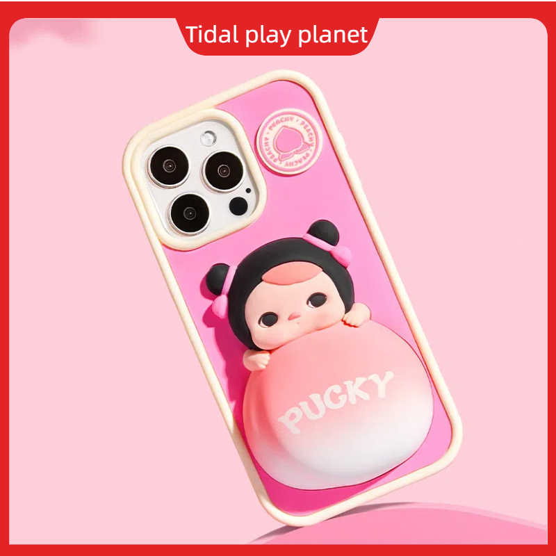 Popmart PUCKY Elf Food Restaurant Series เคสโทรศัพท์มือถือ iPhone ...