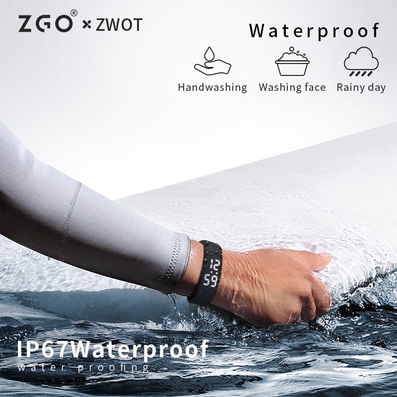 ZGO Smart Watch กันน้ำได้100% นาฬิกาปลุก ปฏิทิน สมาร์ทเทคโนโลยี สมาร์ท ...