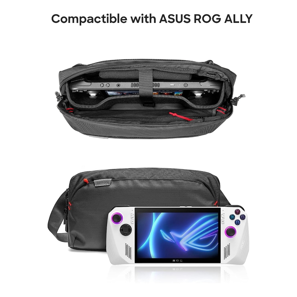 Tomtoc Digital Crossbody Bag G47 สําหรับ Switch/Steam Deck/ROG Ally X ...