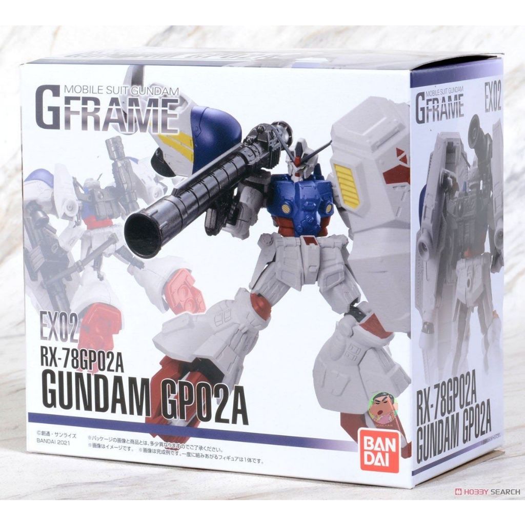 Bandai Shokugan Mobile Suit Gundam G Frame EX02 กันดั้ม GP02A | Shopee Thailand