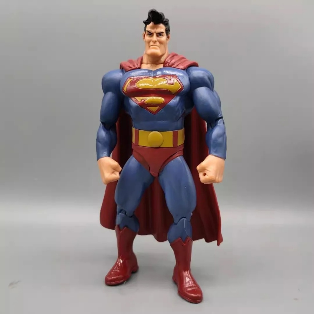 6 "DC Direct Loose Collectible Superman animate PVC Action Figure ของ ...