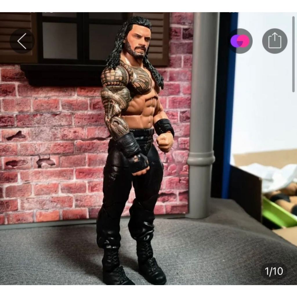 ของแท ้ Bulk Mattel Wrestler Super Action Figure รุ ่ นสะสมรูป | Shopee ...