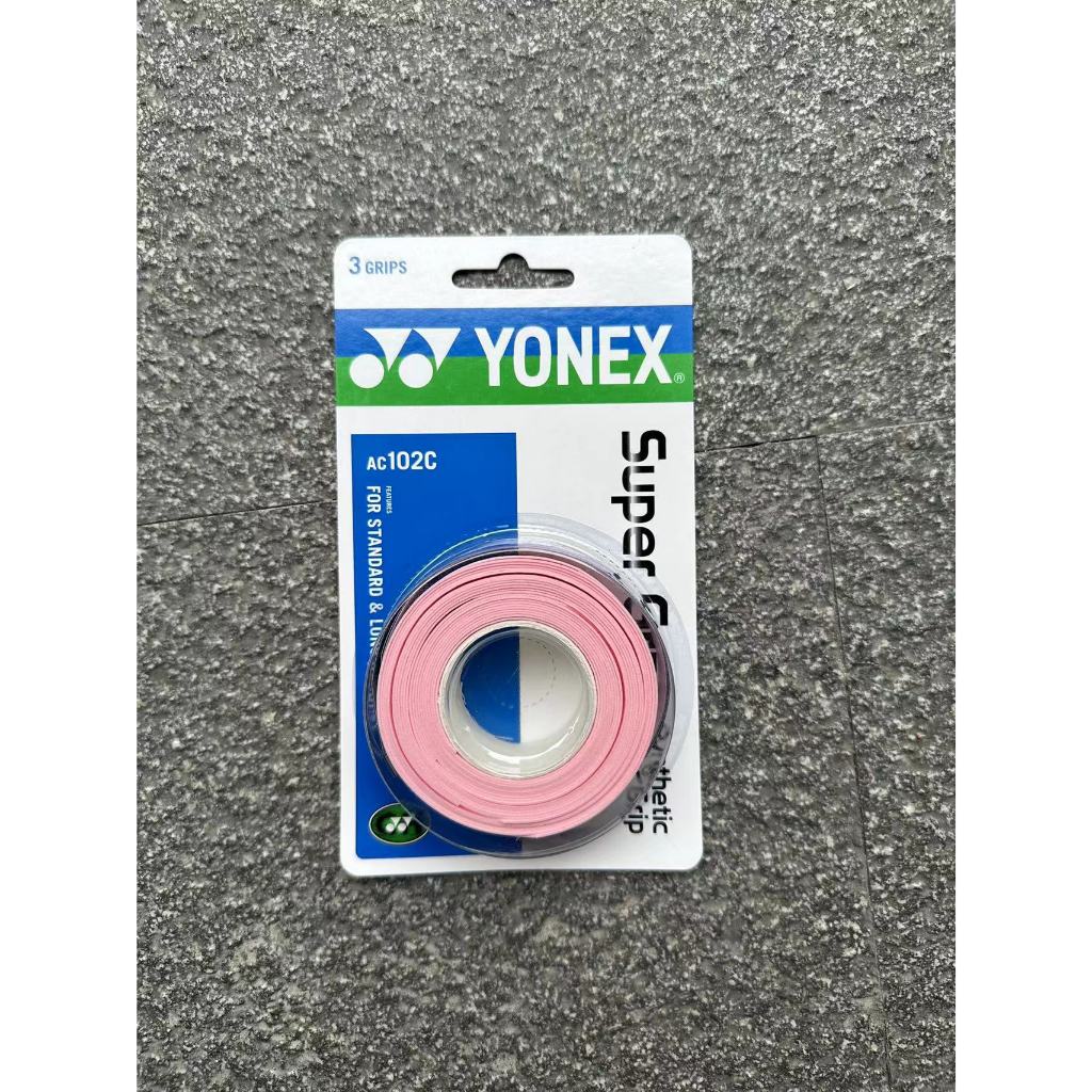 【พร้อมส่ง】Yonex Grip AC102EX AC102C (3 ชิ้นใน 1 ม้วน / แพ็ก) ด้ามจับไม้ ...