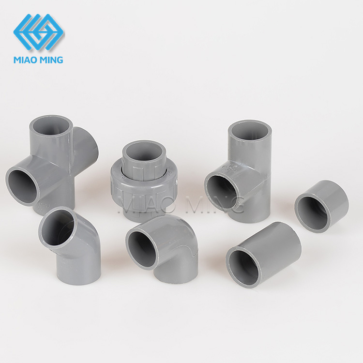 สีเทา PVC Fitting PVC ท่อ Joint Connector 3, 4, 5,6Way Conduit PVC ...