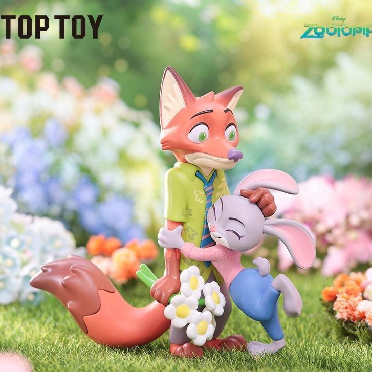 Toptoy Disney Zootopia blind box, Colourful world series Judy Nick ...