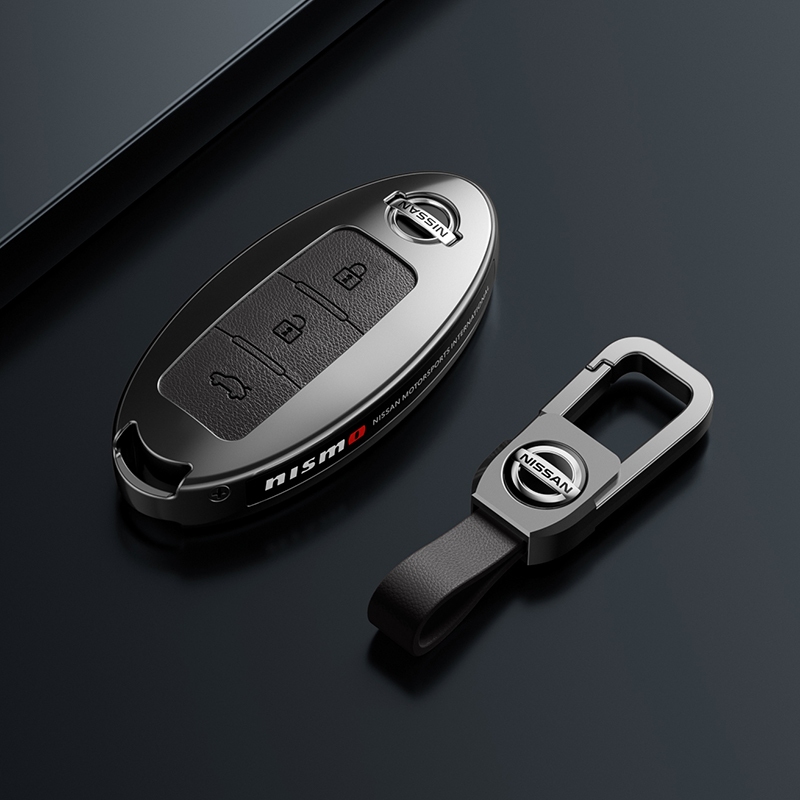 เหมาะสําหรับ Nissan Zinc alloy key case Teana Bluebird Qida Loulan ...