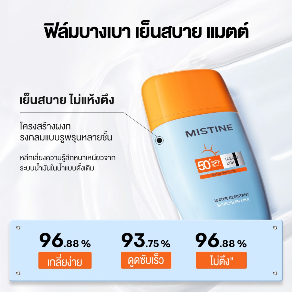 Mistine Sunscreen Sunblock Moisturizer Facial Cream UV Shield SPF50 ...