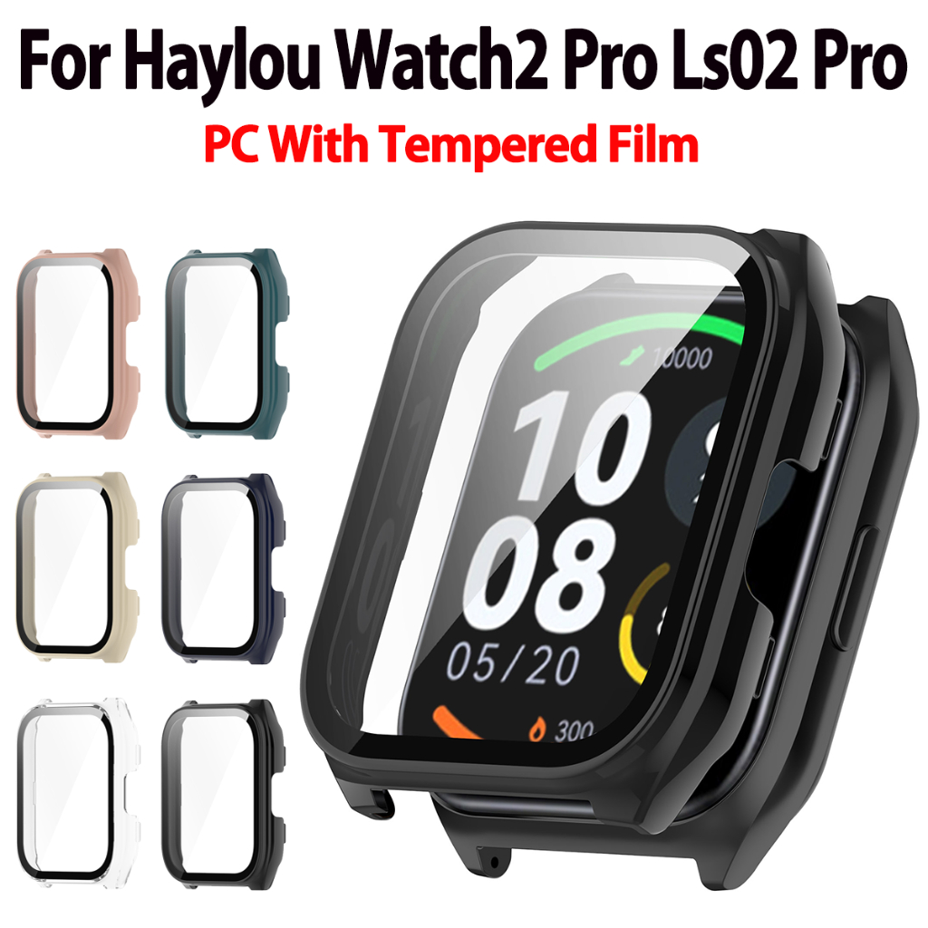 Pc Hard สําหรับ Haylou นาฬิกา 2 Pro กรอบกันชน Bezel เปลือกแก ้ วสําหรับ ...